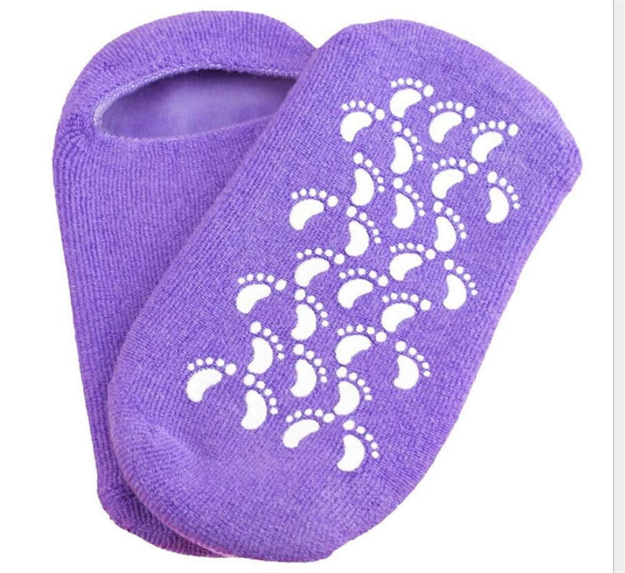 1 Pair Feet Spa Moisturizing Gel Socks Exfoliating Dry Cracked Soft ...