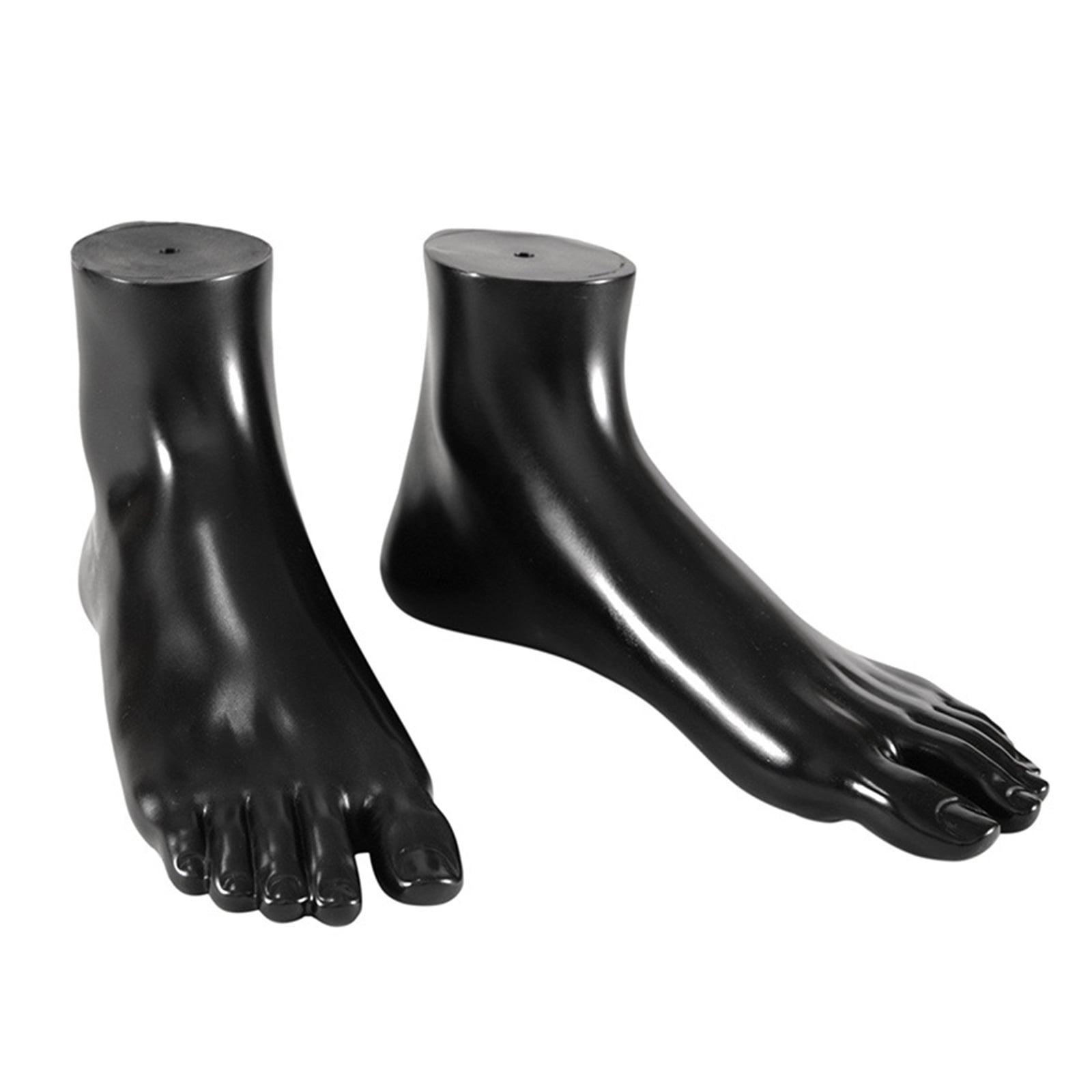 1 Pair Female Realistic Foot Model Foot Replicas Soft PVC Texture ...