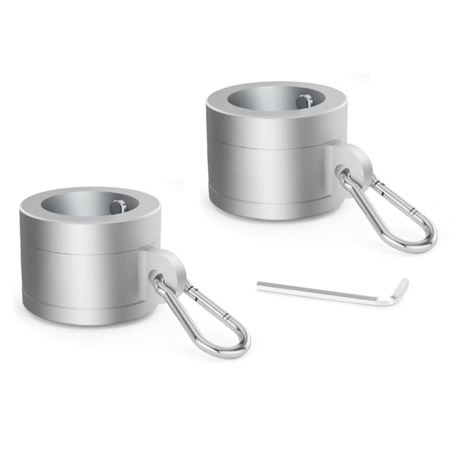 1 Pair Flag Pole Rings 1In, 360 Degree Rotating Flag Mounting Rings ...