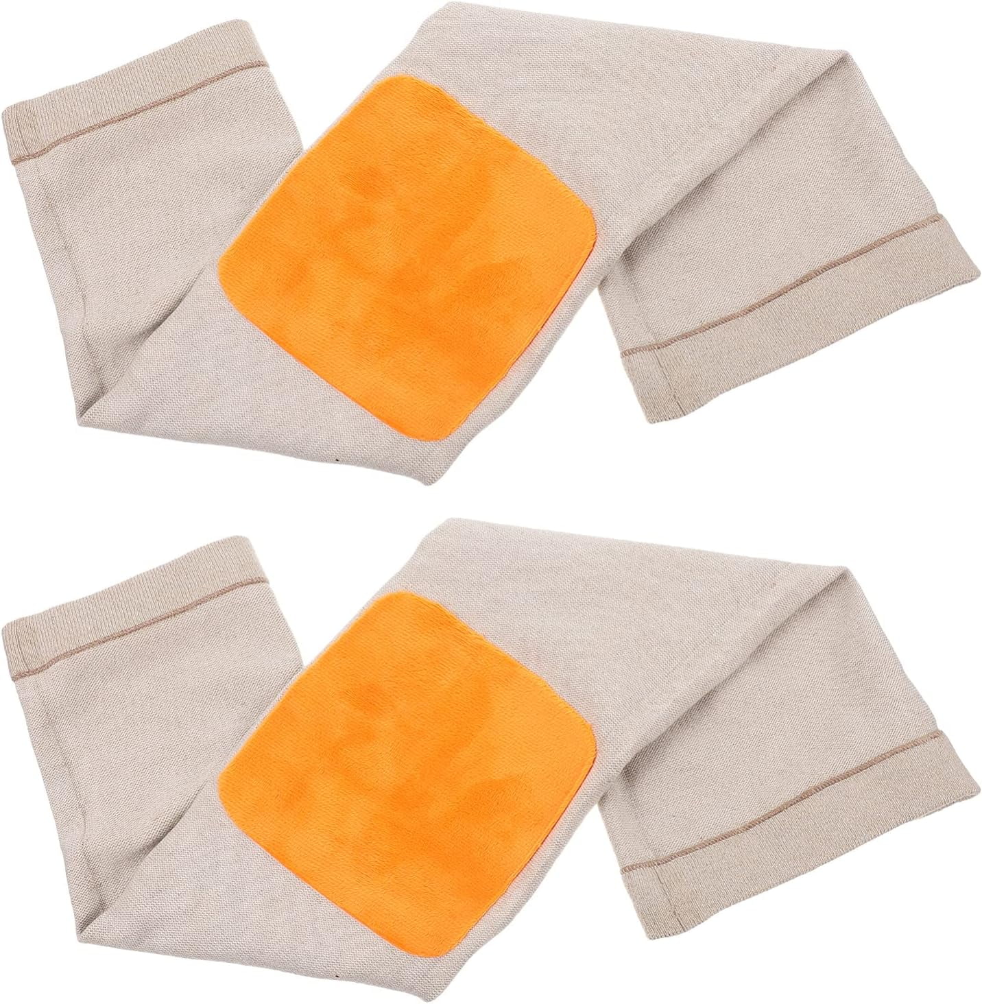 1 Pair Fleece Knee Pads Cycling Knee Brace Winter Leg Warmer Thermal ...