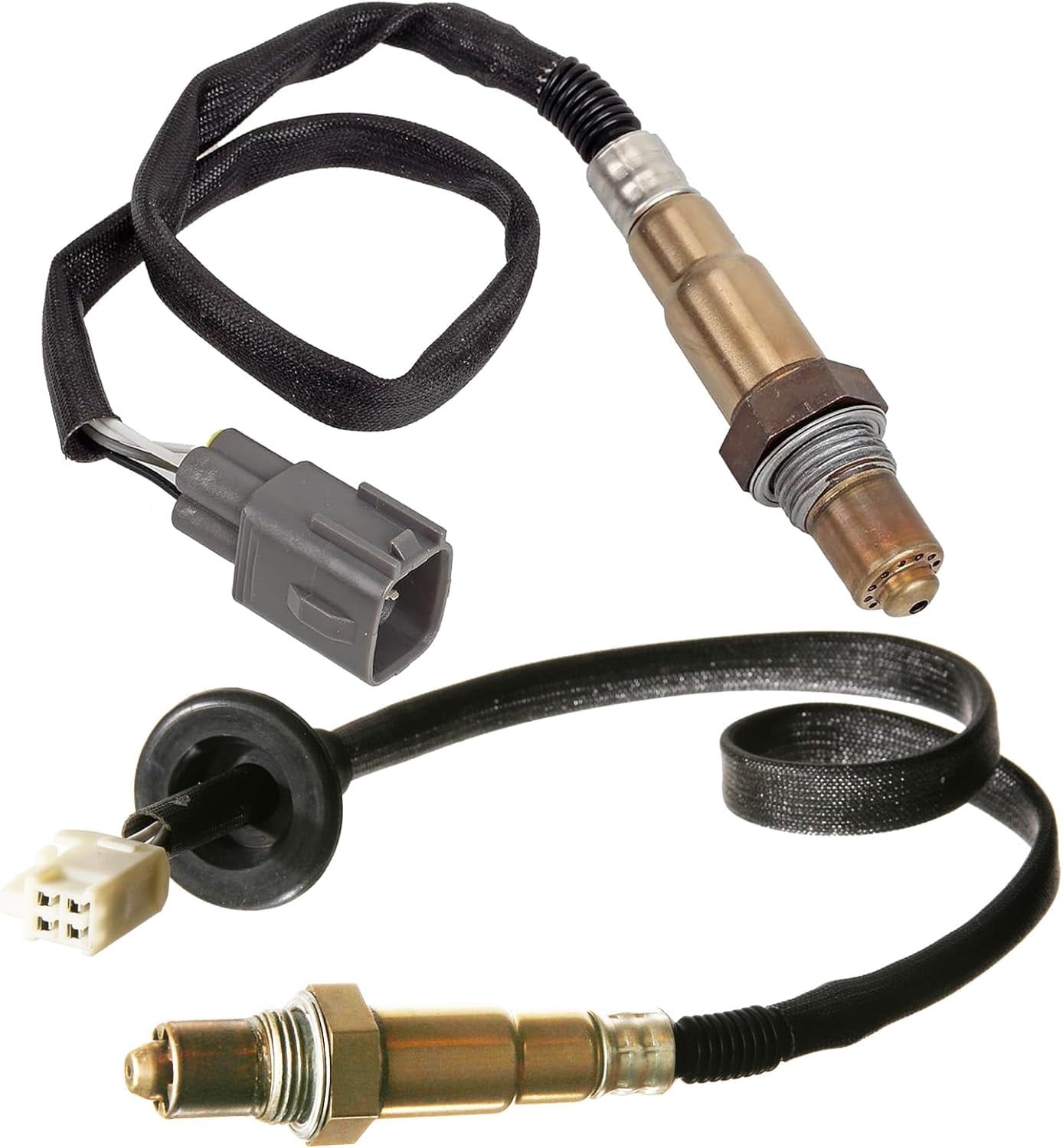 1 Pair Front and Rear Oxygen Sensor Replacement for 2003 2004 Pontiac ...