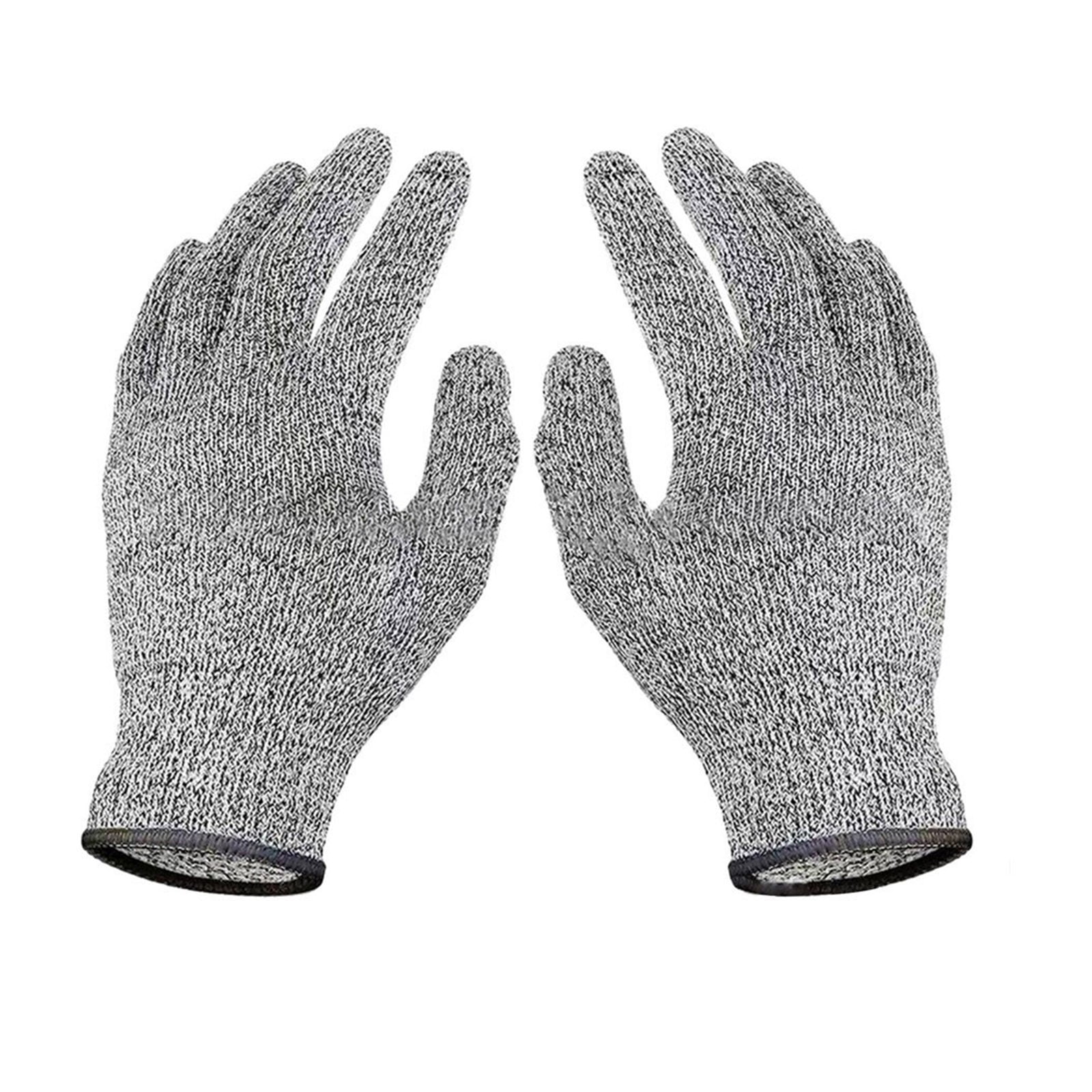 1 Pair of Gloves, Kaireo Gloves, Level 5 Cut Resistant Gloves Grey M ...