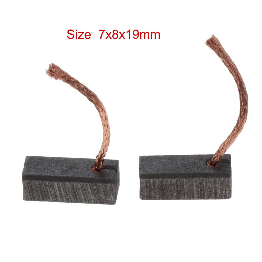 1 Pair Graphite Copper Motor Carbon Brushes Replacement Kits For ...