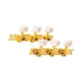 1 Pair Guitar Headstock Pegs Guitar Head Knobs Metal Texture Locking ...