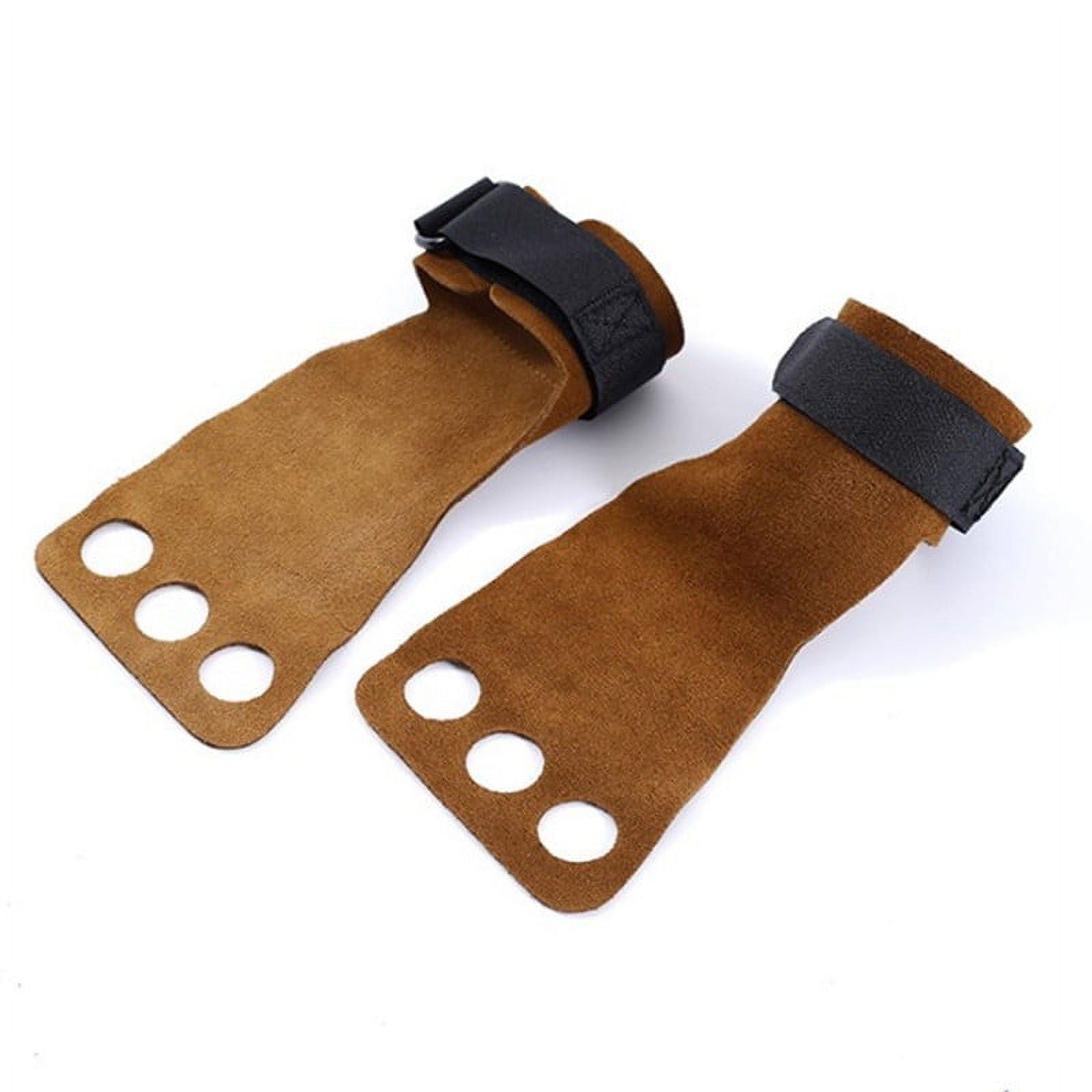 1 Pair Gymnastics Hand Grips Weightlifting Workout Gym Gloves Palm ...