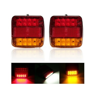 MaxxHaul 12V LED Trailer Tail Light (Turn/Stop/Signal - Left/Right-DOT ...