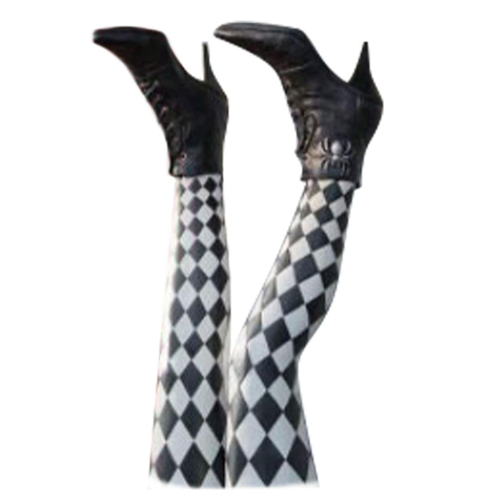 1 Pair Halloween Evil Witch Legs Props Upside Down Wizard Feet with ...