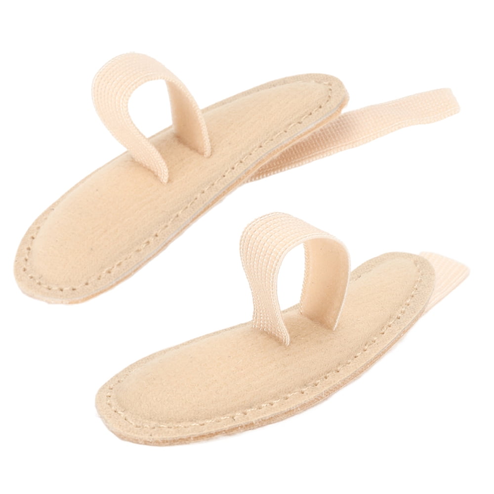 1 Pair Hammer Toe Crest Cushion Buttress Toe Pads Soft Toe Straightener ...