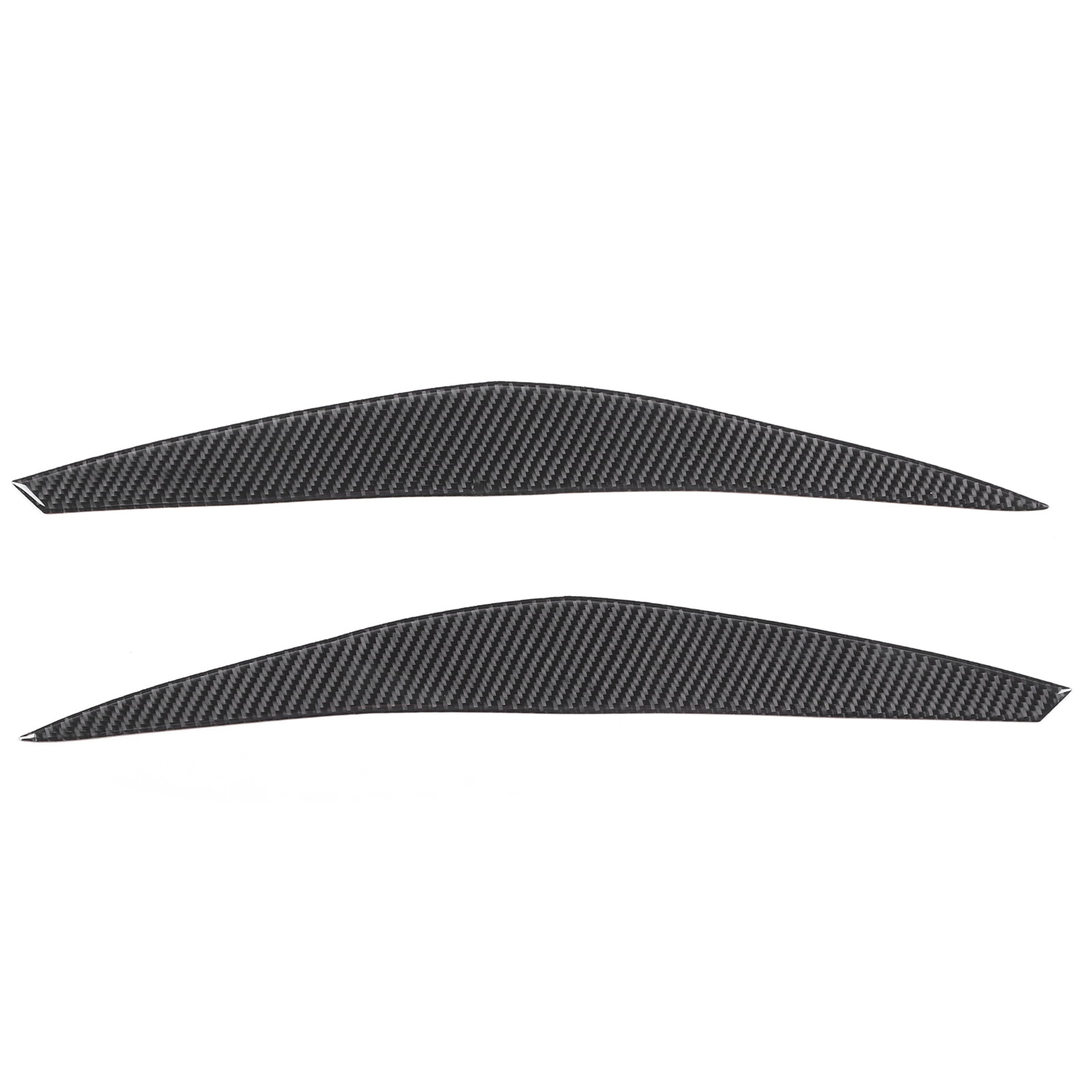 1 Pair Headlight Eyebrow Carbon Fiber Decal Car Modification Fit for X6 ...