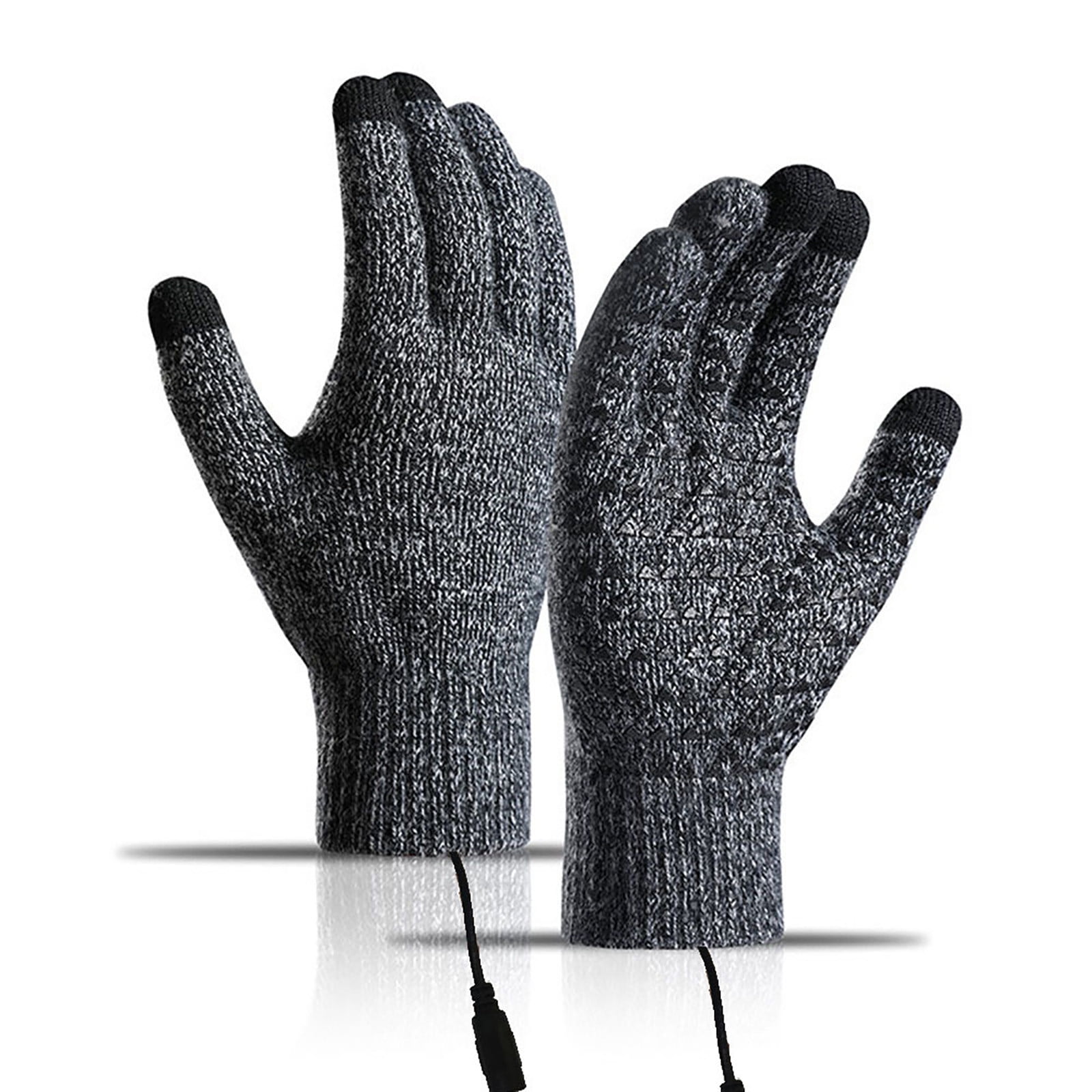 1 Pair Heated Gloves for Men Women Hand Warm Battery Powered ...