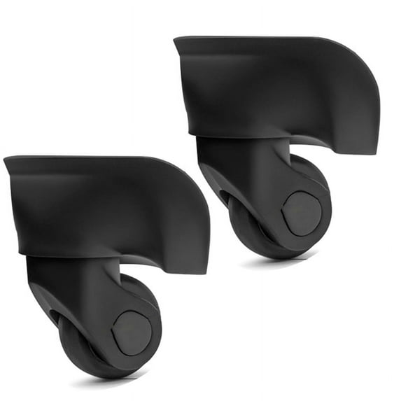 1 Pair Heavy Duty Luggage Wheel Replacement Trolley Casters 360 Degree ...