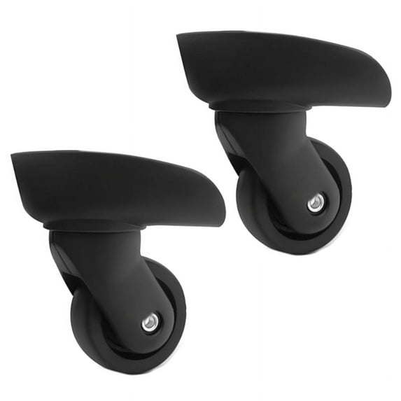 1 Pair Heavy Duty Luggage Wheel Replacement Trolley Casters 360 Degree ...