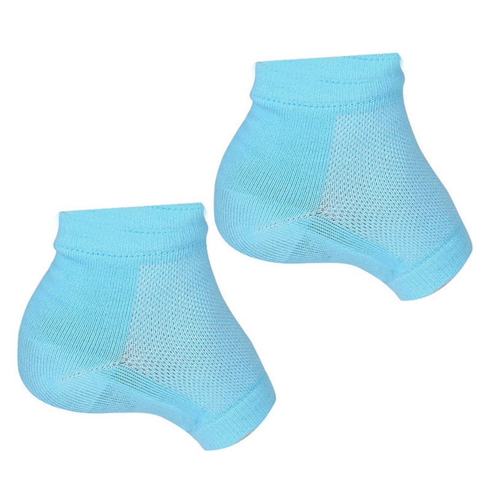1 Pair Height Increase Socks Gel Heel Pad Orthopedic Arch Support Heel ...