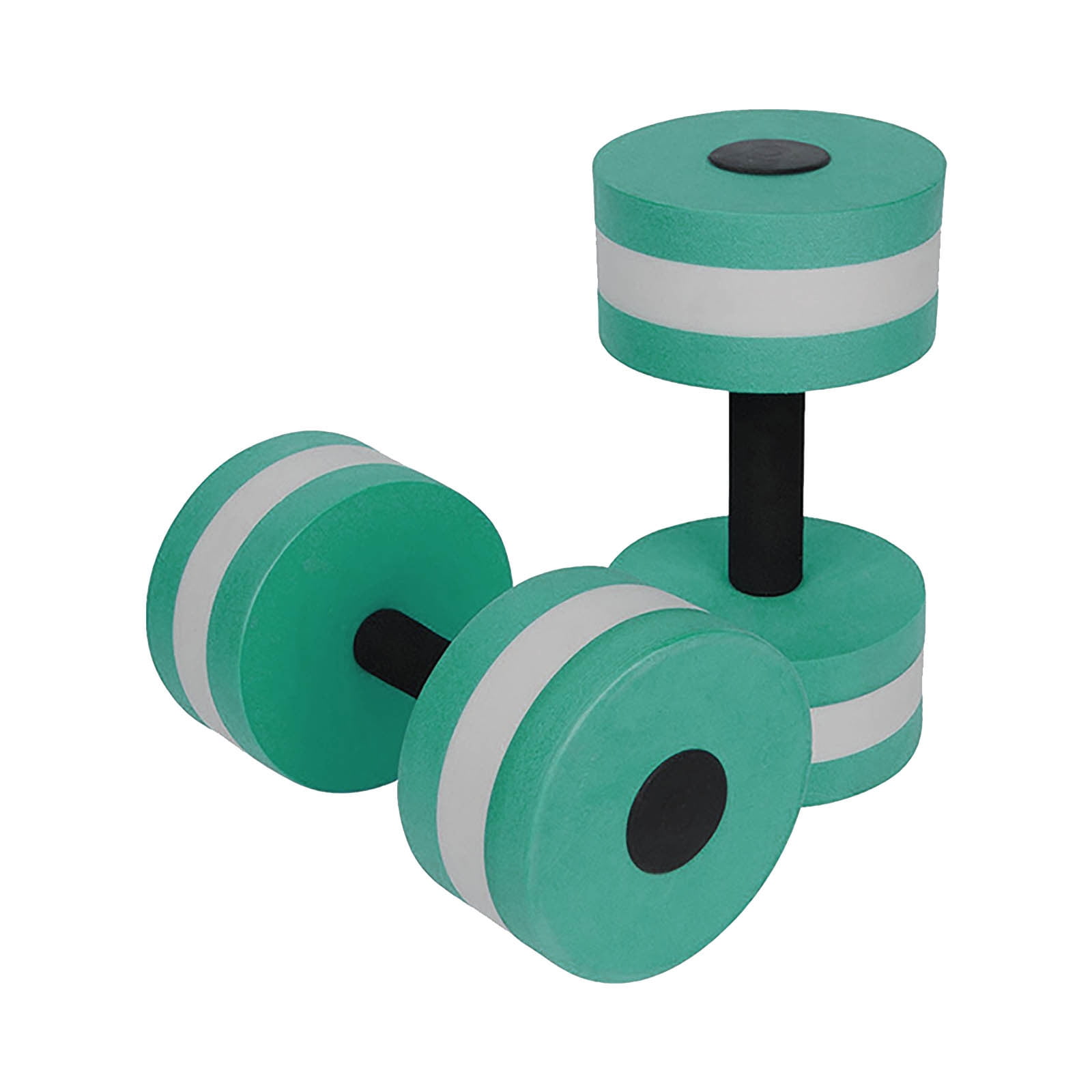 1 Pair High-Density EVA-Foam Dumbbell,Water Weight,Soft Padded,Water ...