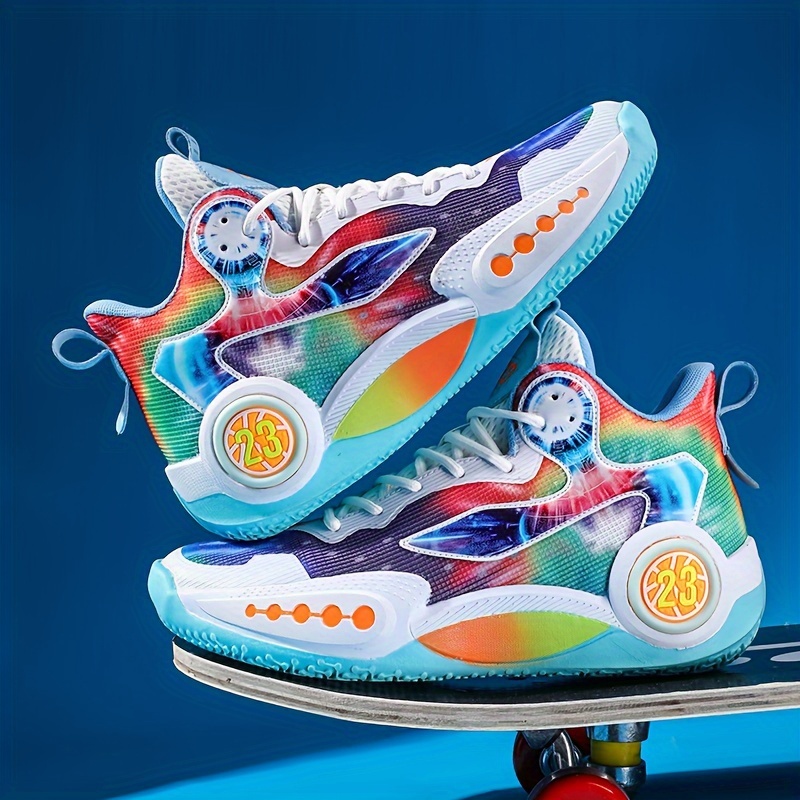 [1 Pair High-Top Basketball Shoes] 1 Pair 2024 Men'S High-Top ...