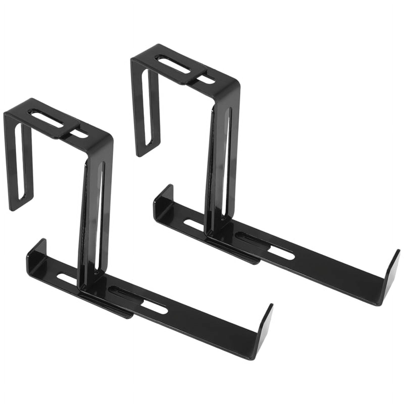 1 Pair Hook Trough Plant Pot Hanging Hooks Rail Balcony Planter Holder ...