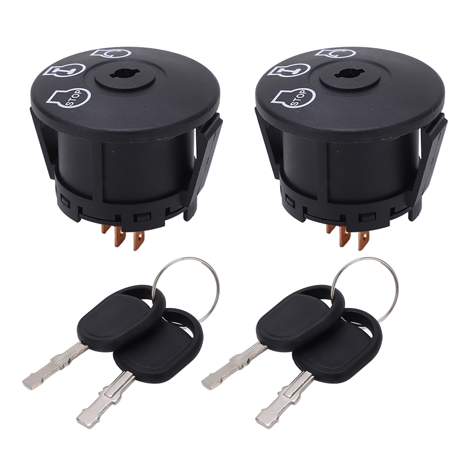 1 Pair Ignition Switch with 4 Keys 725 0 4228 Rust Proof Replacement ...