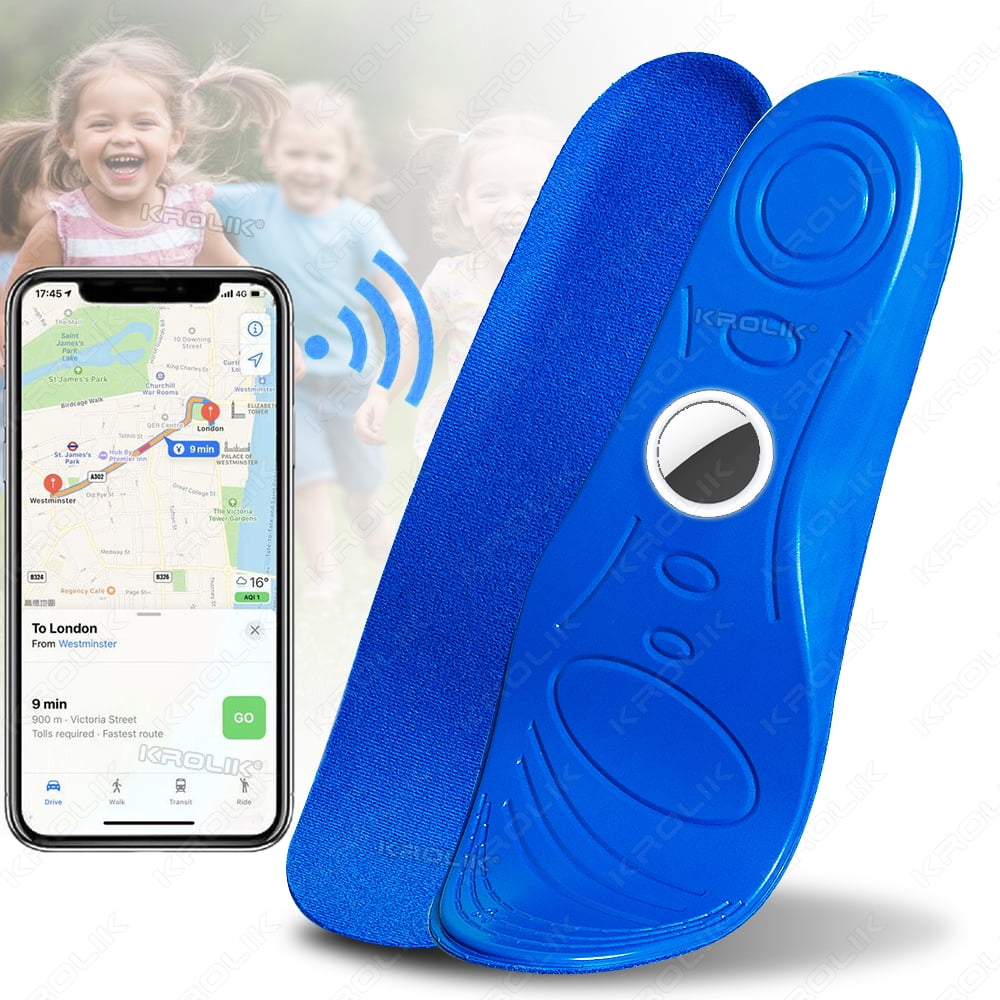 1 Pair Insoles for Airtag Tracking Devics Hidden Holder Securely ...