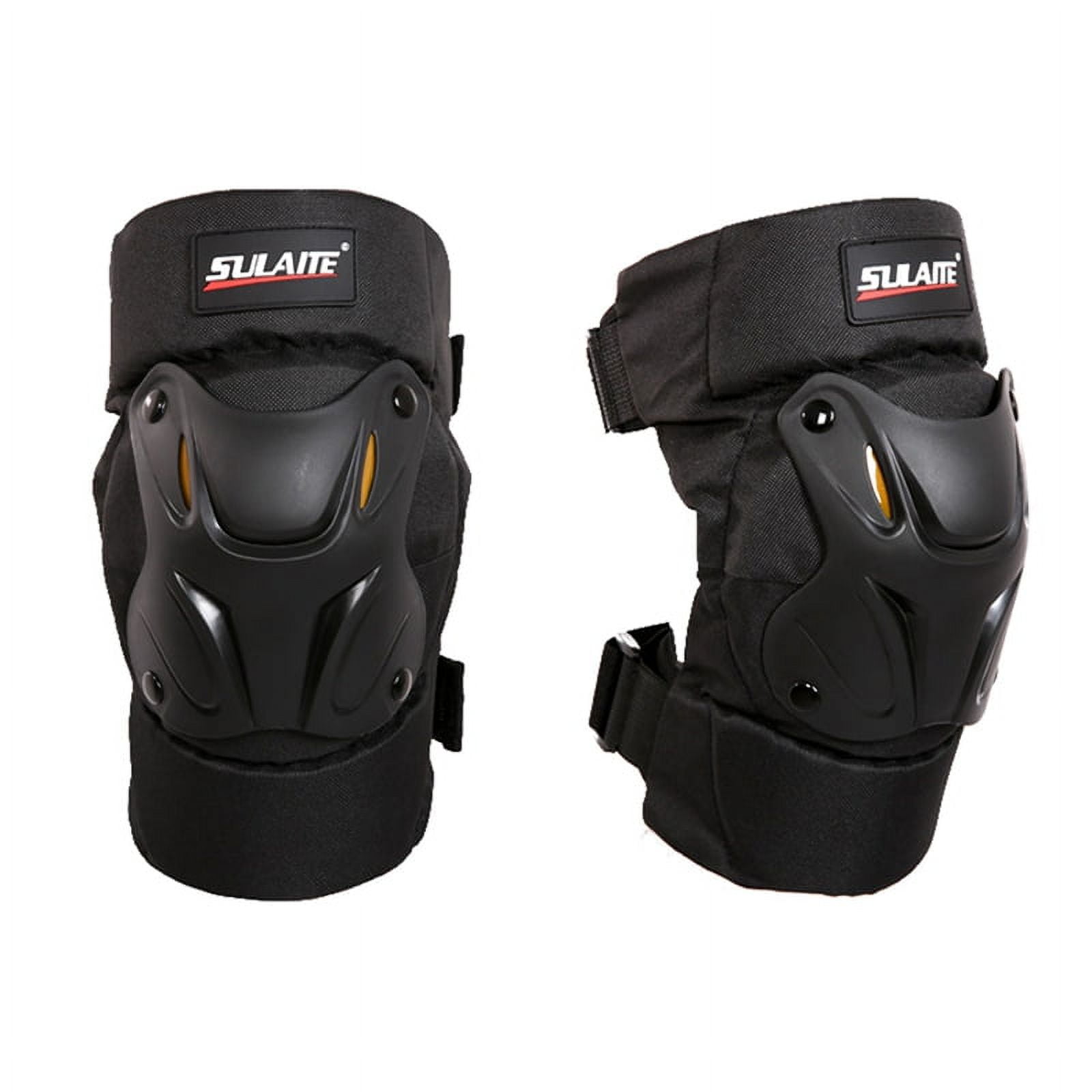 1 Pair Knee Wraps Motorcycle Knee Pads Racing Off-Road Protective ...