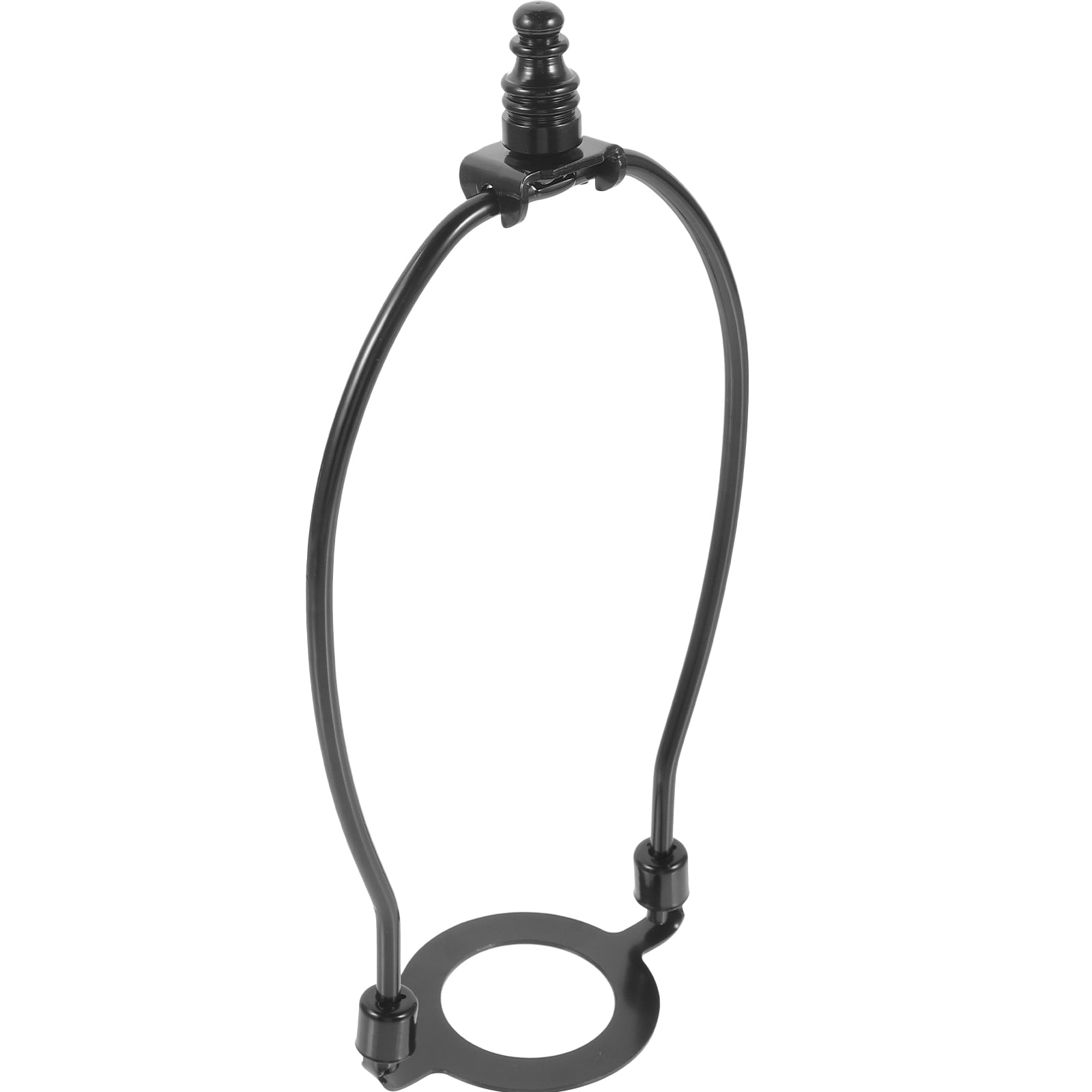 Black Aluminum Alloy Lamp Harp Set for Outdoor Use with 8 Inch E26 ...