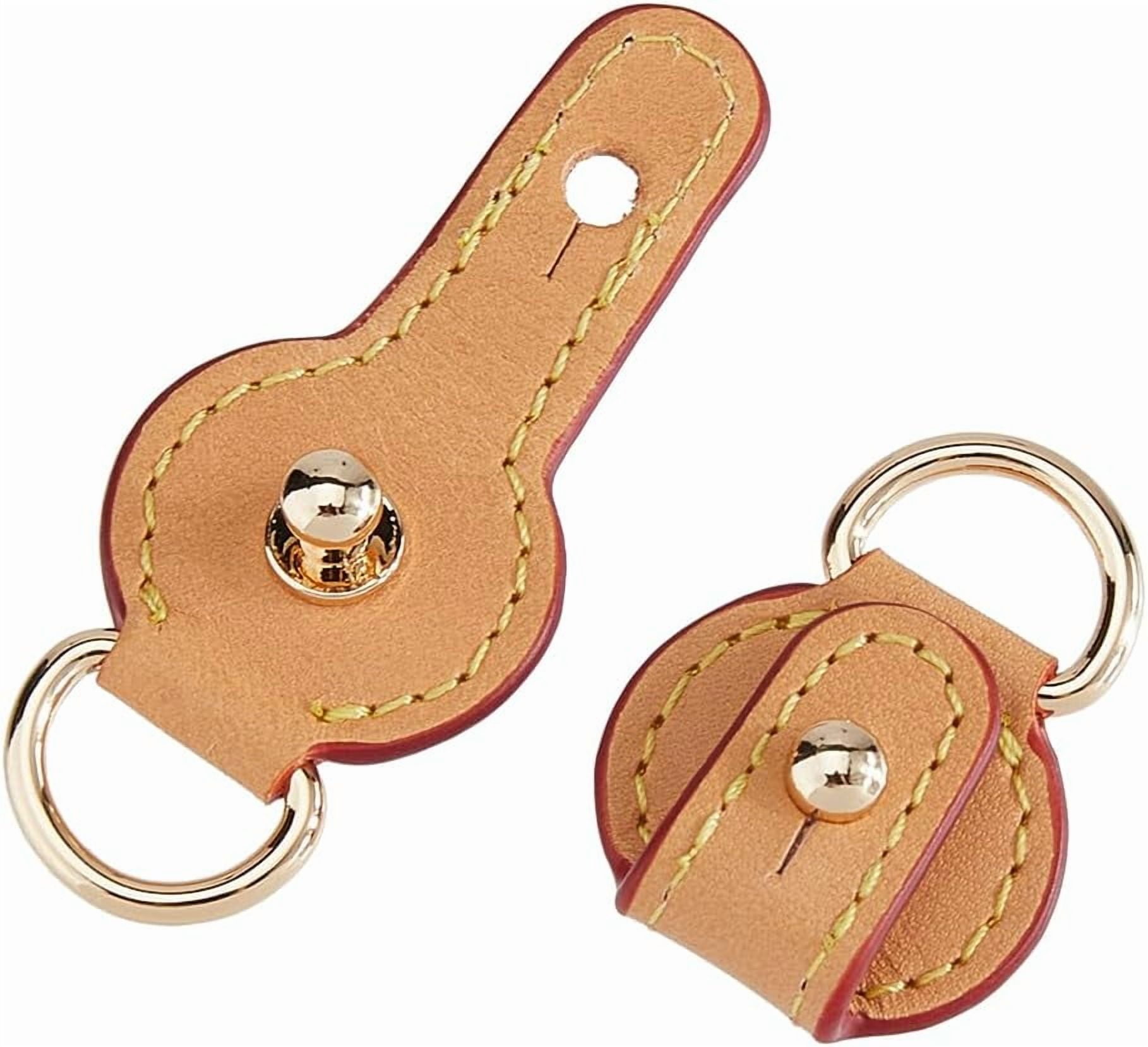 1 Pair Leather D-Ring Buckle Round Buckle Side D-Ring Clips Replacement ...