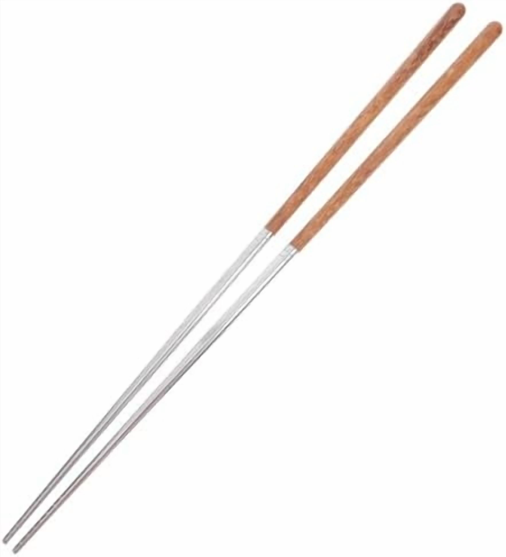 1 Pair Long Cooking Chopsticks - 15.75" Stainless Steel Chopsticks with ...