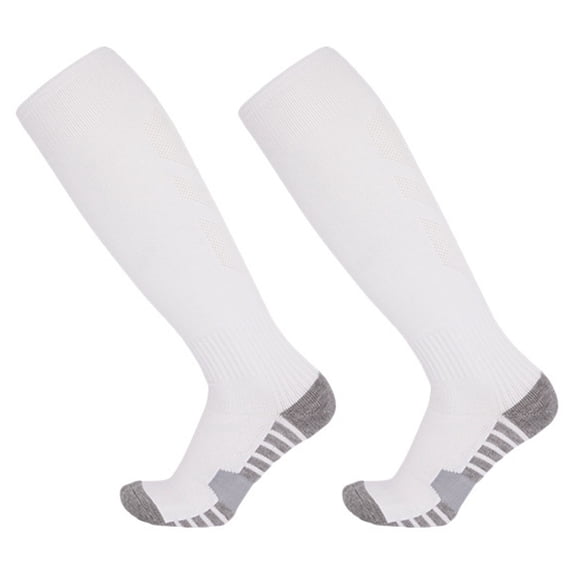 1 Pair Long Tube Football Socks For Kids Enhances Grip Sweat Absorbing ...