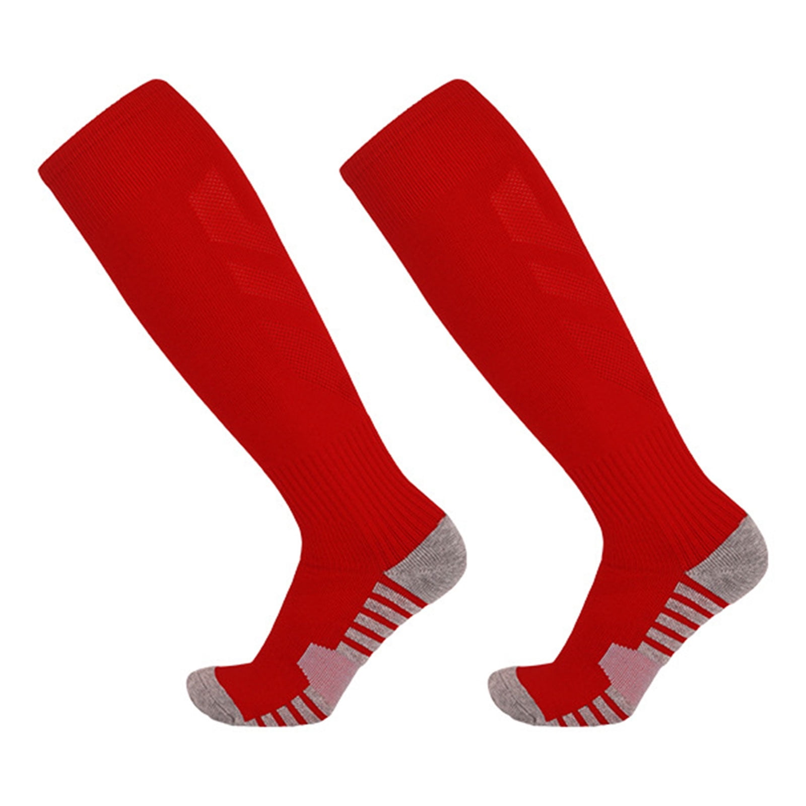 1 Pair Long Tube Football Socks For Kids Enhances Grip Sweat Absorbing ...