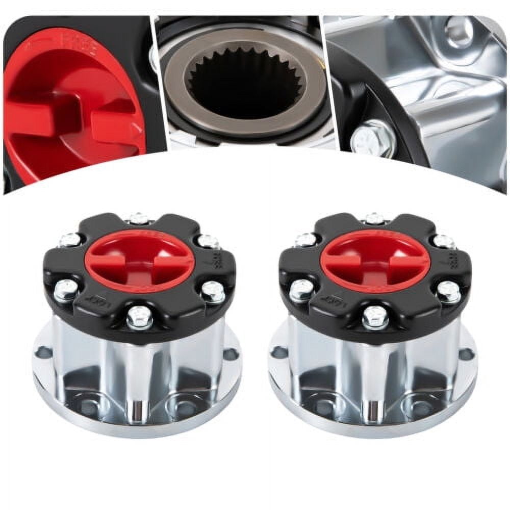 1 Pair Manual Wheel Locking Hub For Toyota Pick Up Truck 4 Runner 1886 ...