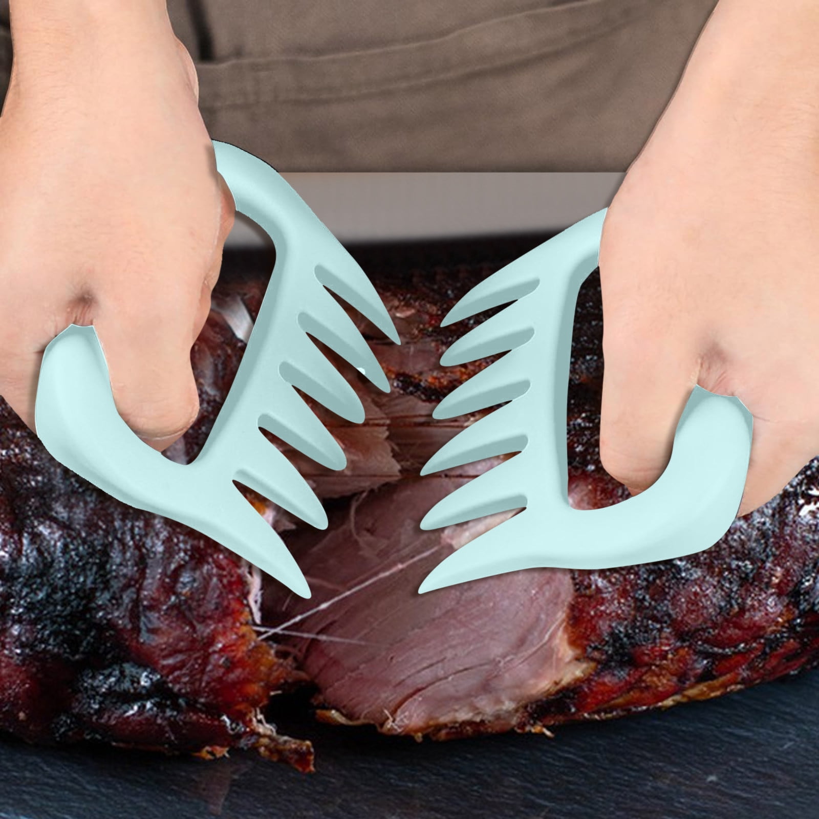 1 Pair Meat Shredder Claws - Easily Lift, Handle, Shred, and Cut Meats ...