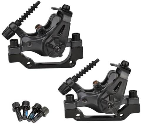 1 Pair Mechanical Disc Brake Caliper,MTB Dual Piston Line Pulling ...