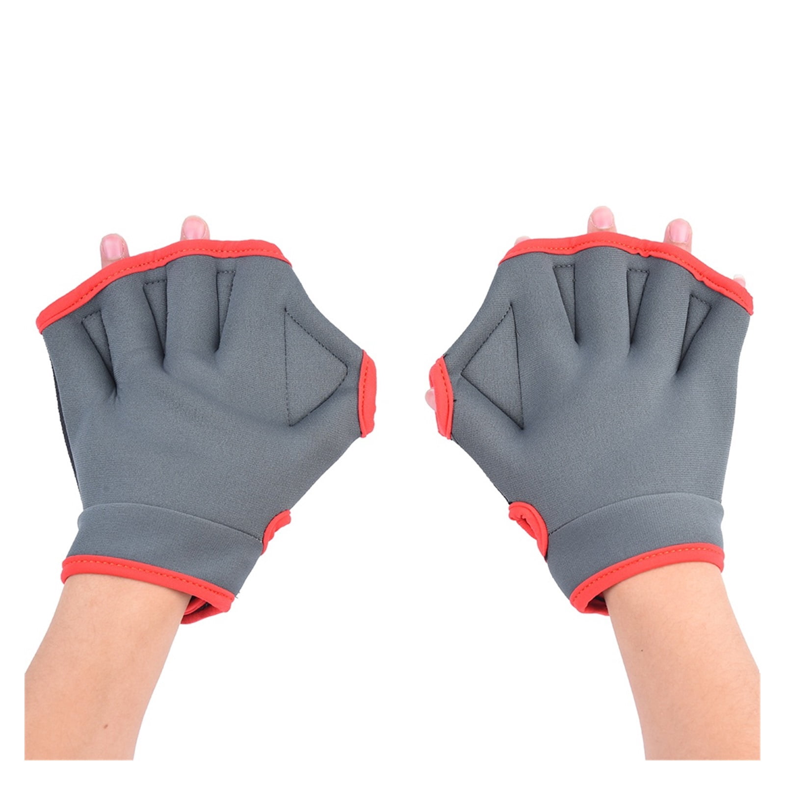 1 Pair Men Women Diving Gloves Snorkeling Dive Swimming Paddles Palm ...