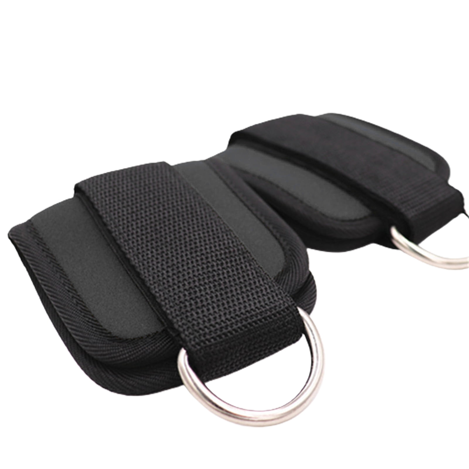 1 Pair Men Women Gym Training Adjustable Padded Ankle Guard Straps with ...