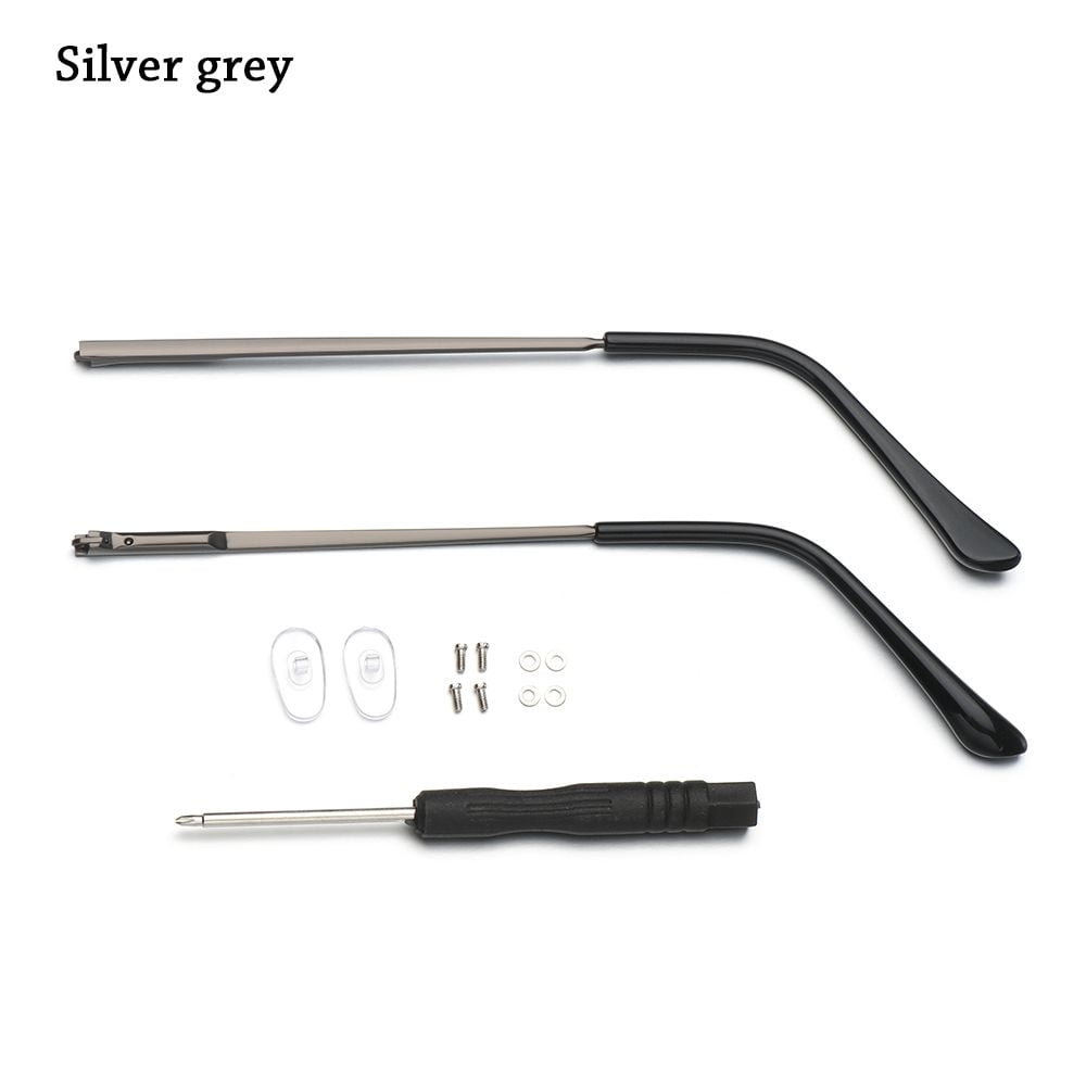 1 Pair Metal Eyeglasses Anti-Slip Universal Glasses Arm Replacement Leg ...
