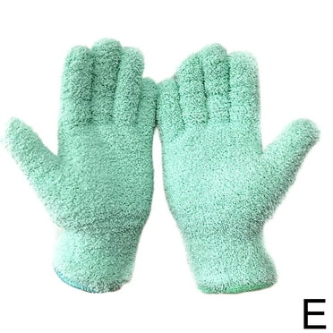 EvridWear Microfiber Dust Cleaning Gloves for House Cleaning, Perfect ...