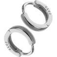 1 Pair Mini Silver Hoop Earrings for Women Tiny Studs for Sensitive ...
