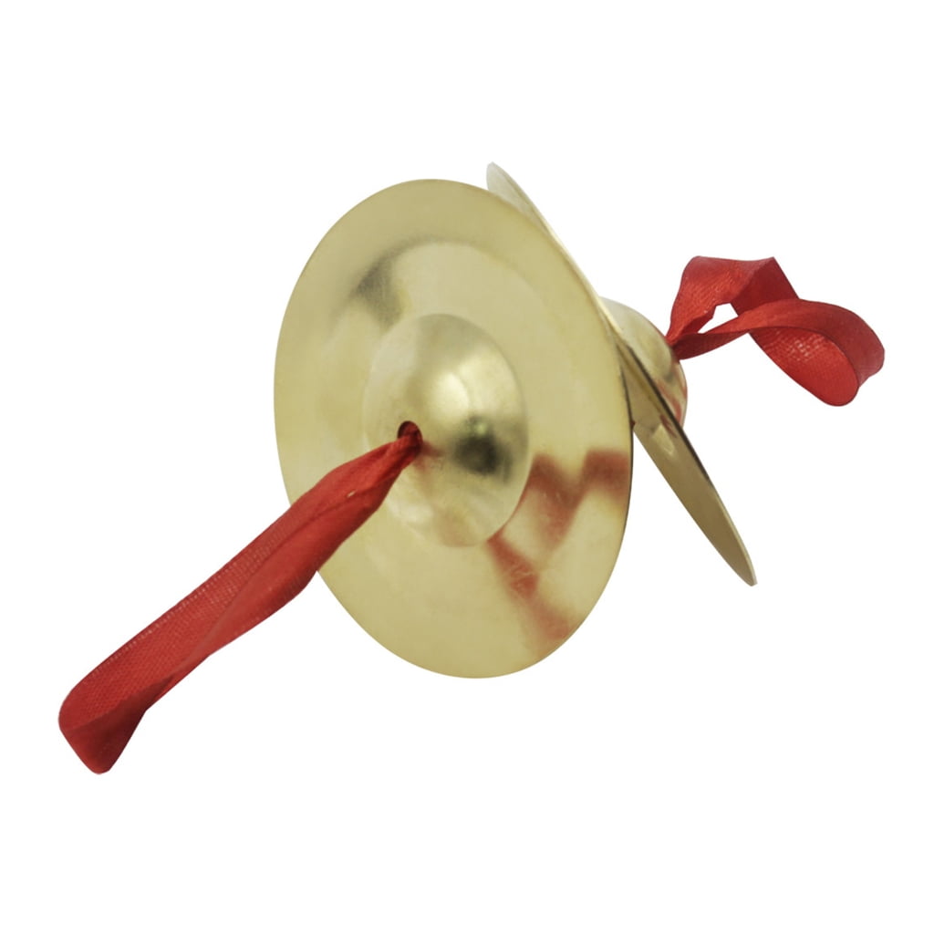 1 Pair Mini Small Kids Metal Hand Cymbals Gongs Band Rhythm Musical ...