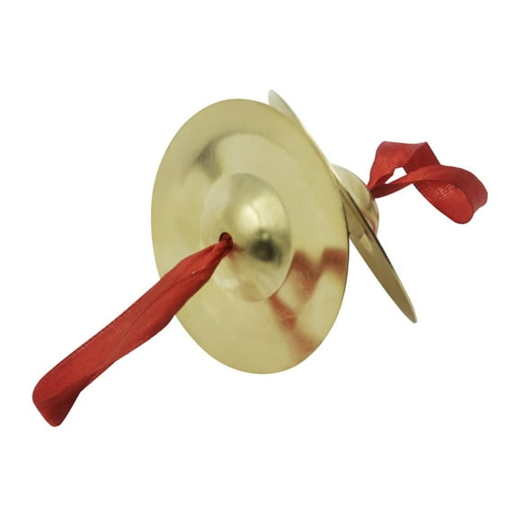 1 Pair Mini Small Kids Metal Hand Cymbals Gongs Band Rhythm Musical ...