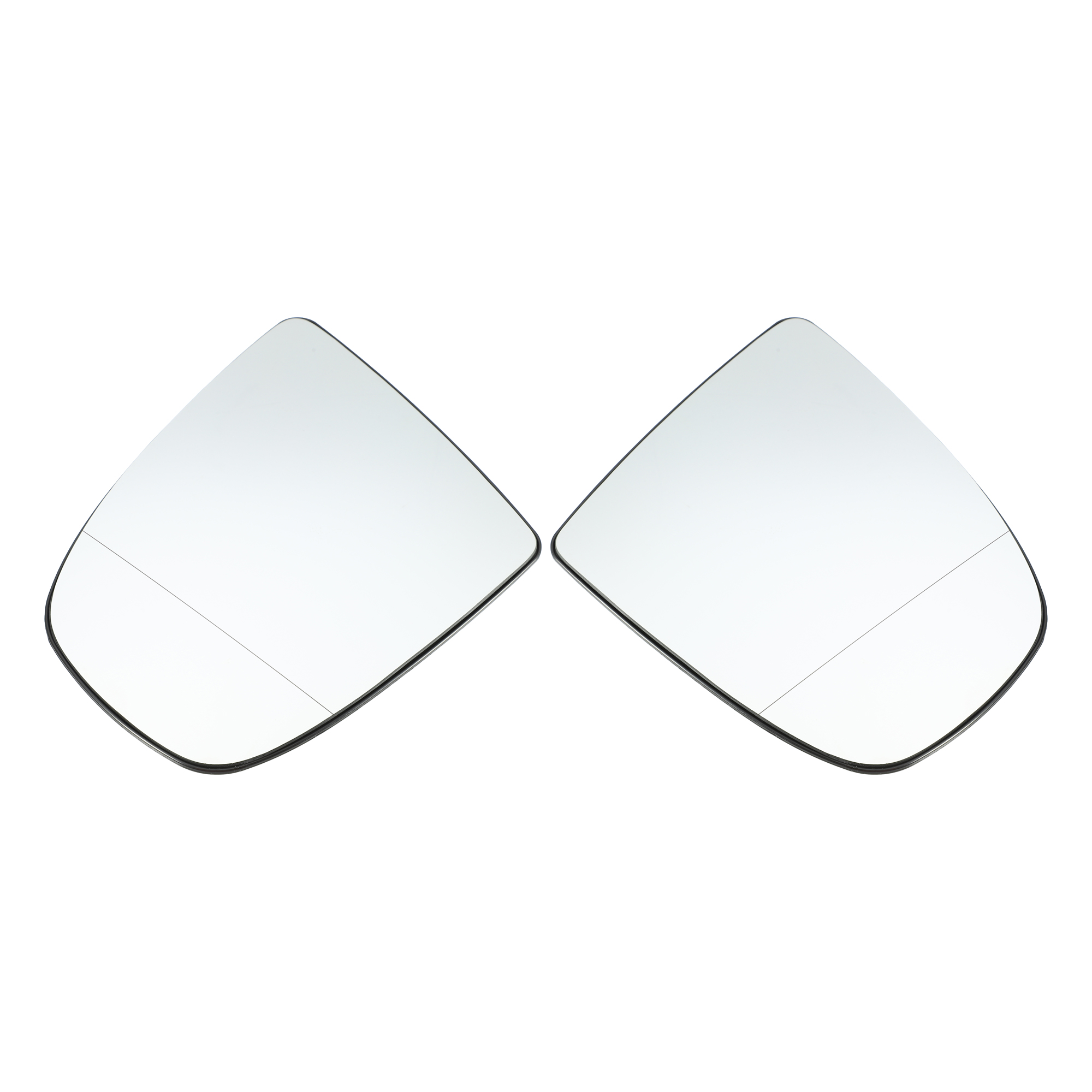 1 Pair Mirror Glass Replacement W/ Backing Plate for BMW X6 08-14 for ...