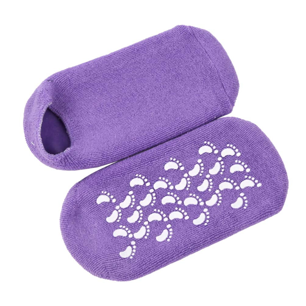1 Pair Moisturizing Socks Gel Socks Soft Moisturizing Gel Spa Socks for ...