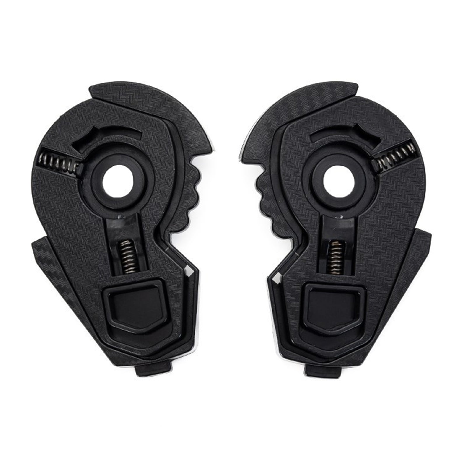 1 Pair Motorbike Helmets Lens Visors Clip Shield Lock Visors Fixing ...