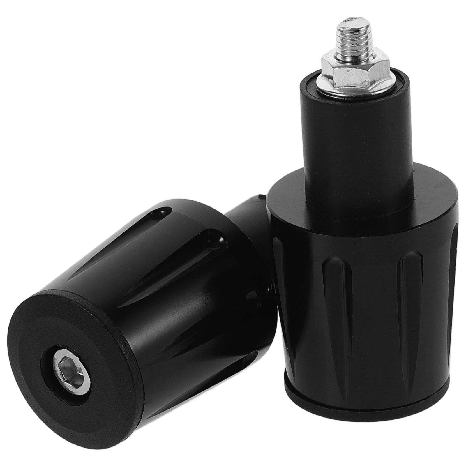 1 Pair Motorcycle Bar Ends Motorcycle Handlebar Grip End Caps Sleek and ...
