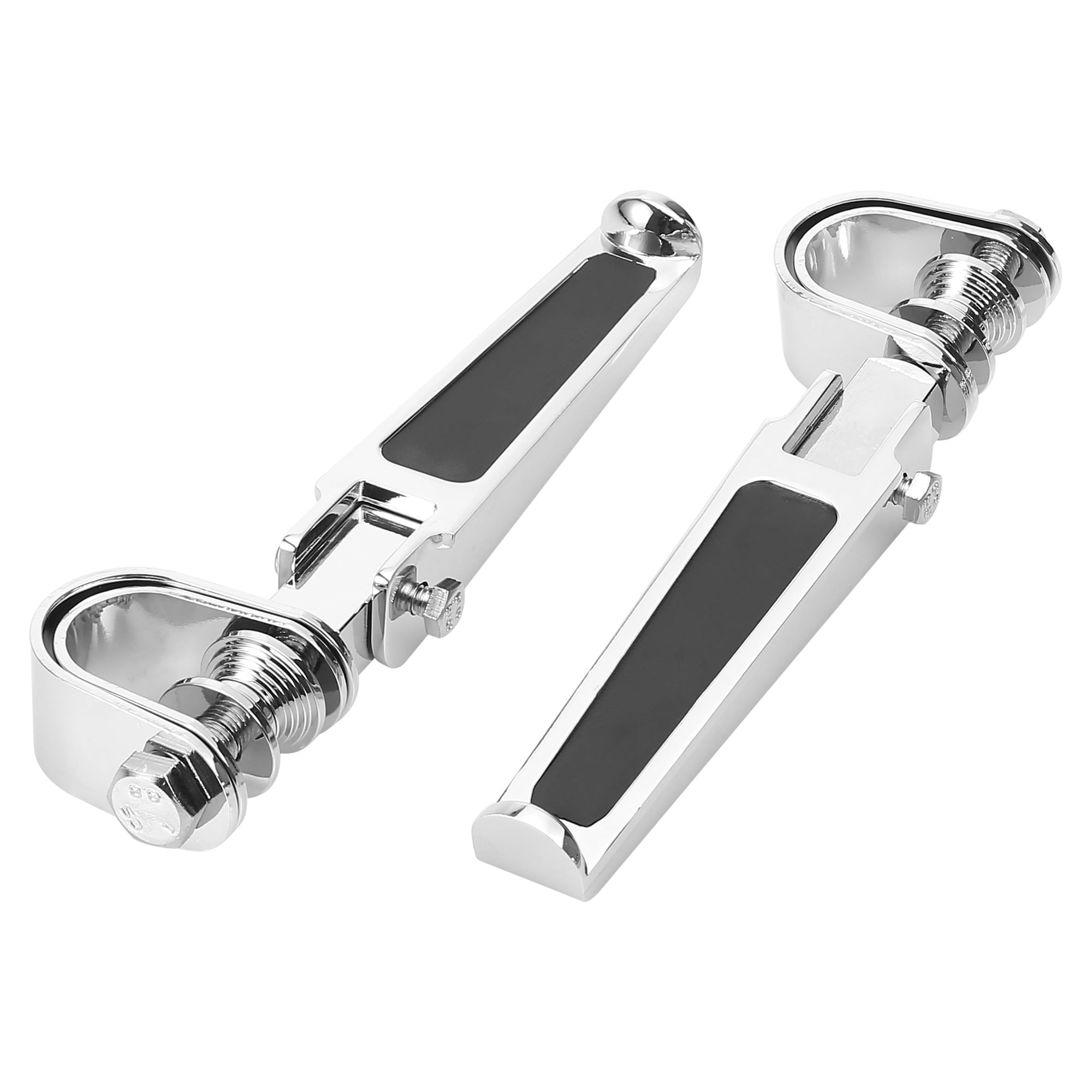1 Pair Motorcycle Foot Pegs Motorbike Highway Foot Rest 1" 1-1/4 ...