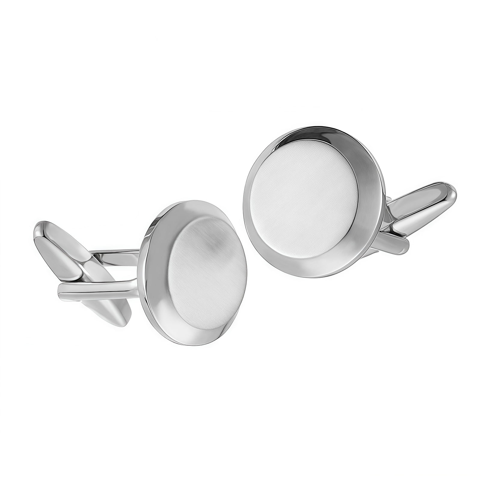 1 Pair Multipurpose Metal Shirt Studs Geometric Pattern French Cuff ...