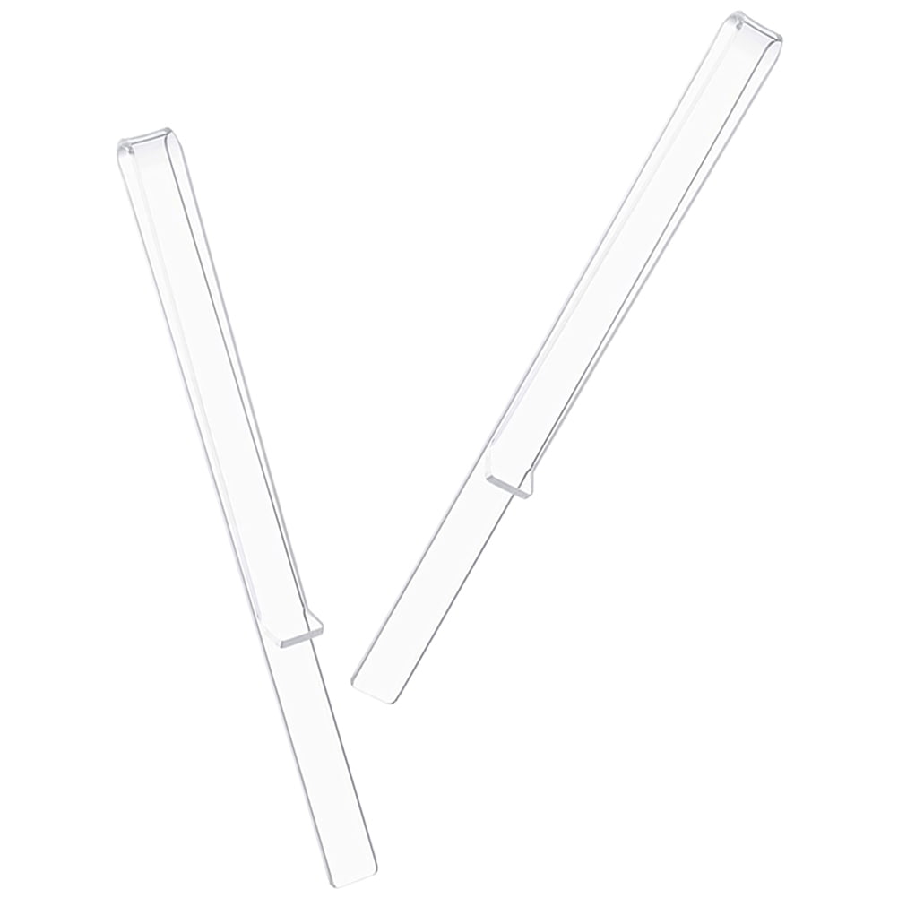 1 Pair Music Stand Page Holder Clear Acrylic Sheet Music Clips Sheet ...