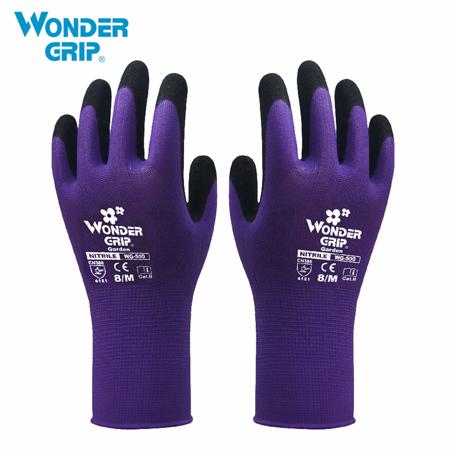 1-Pair Nitrile Impregnated Work Safety Fingerstall for Gardening ...