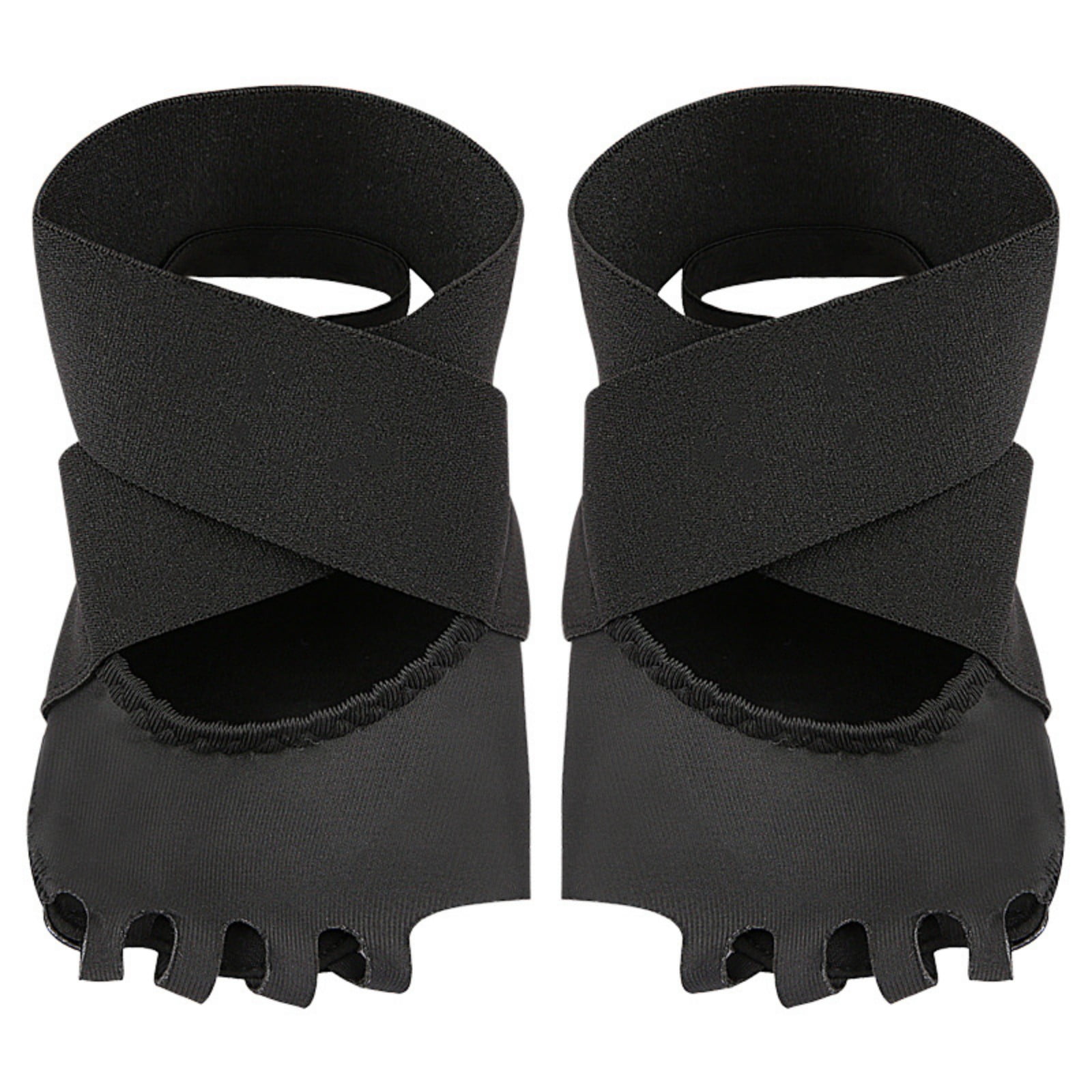 1 Pair Nonslip Sock BBarefoot Workout Sock for Yogas Pilates Toeless ...