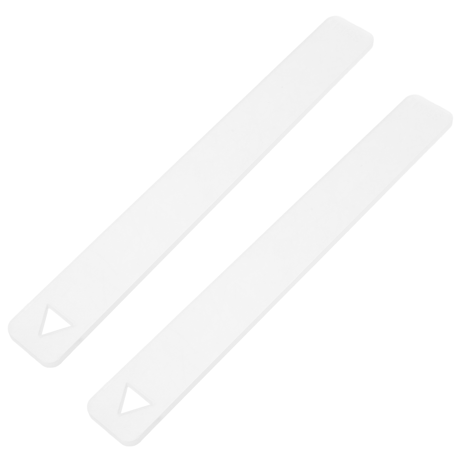 1 Pair Of Clay Texture Ruler Polymer Clay Depth Guide Thickness ...