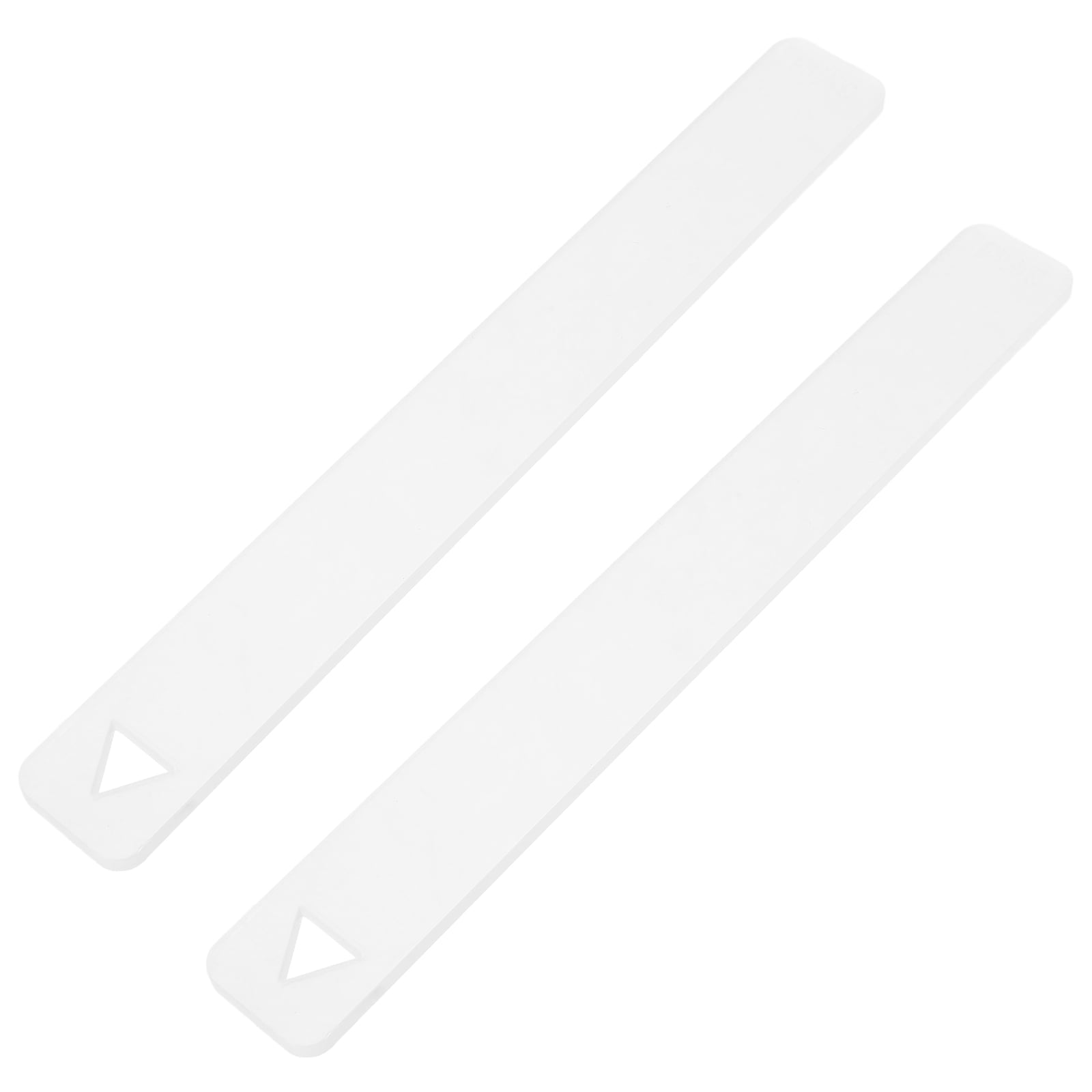 1 Pair Of Measuring Polymer Clay Ruler Pottery Ruler Clay Depth Guide ...