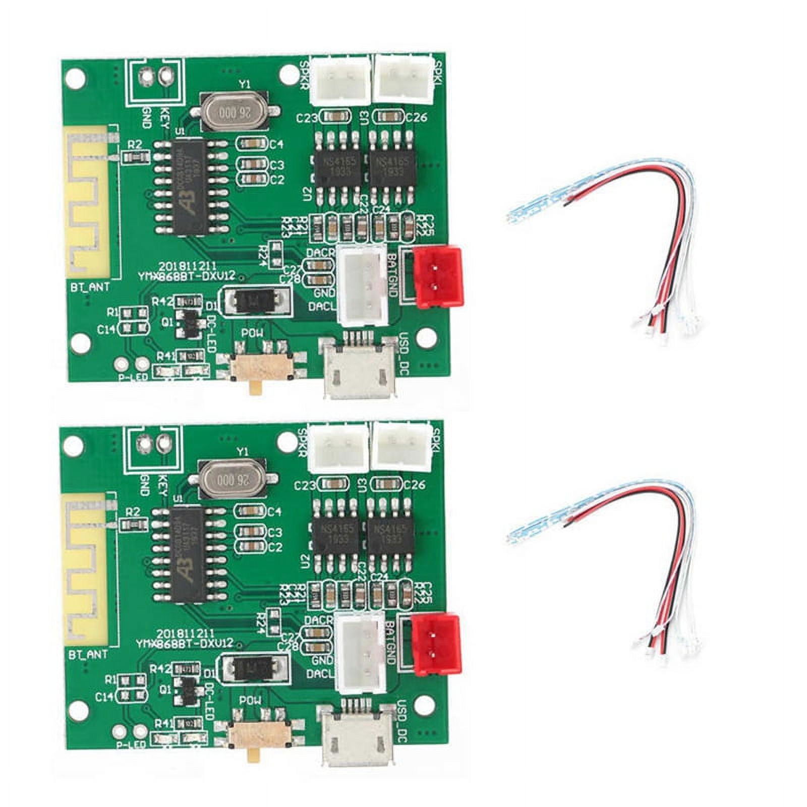 1 Pair Power Amp Module Amplifier Board Stereo Sound Speaker for 5.0 3. ...